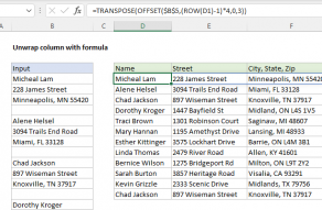 Copy value from every nth row - Excel formula | Exceljet